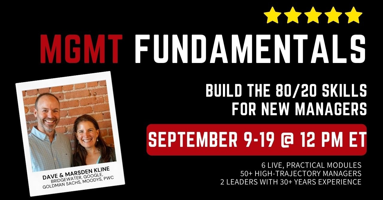 MGMT Fundamentals by Dave Kline and Marsden Kline on Maven