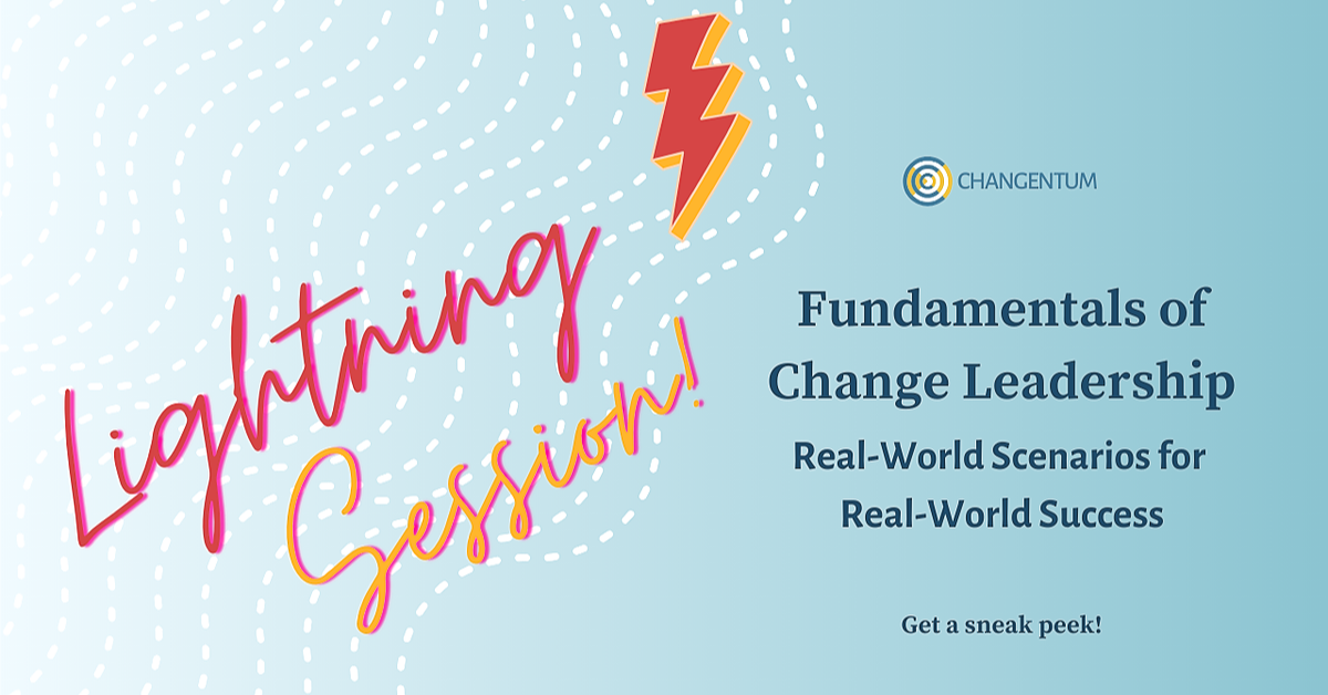 Your Change Leadership Journey: Not a Walk in the Park
