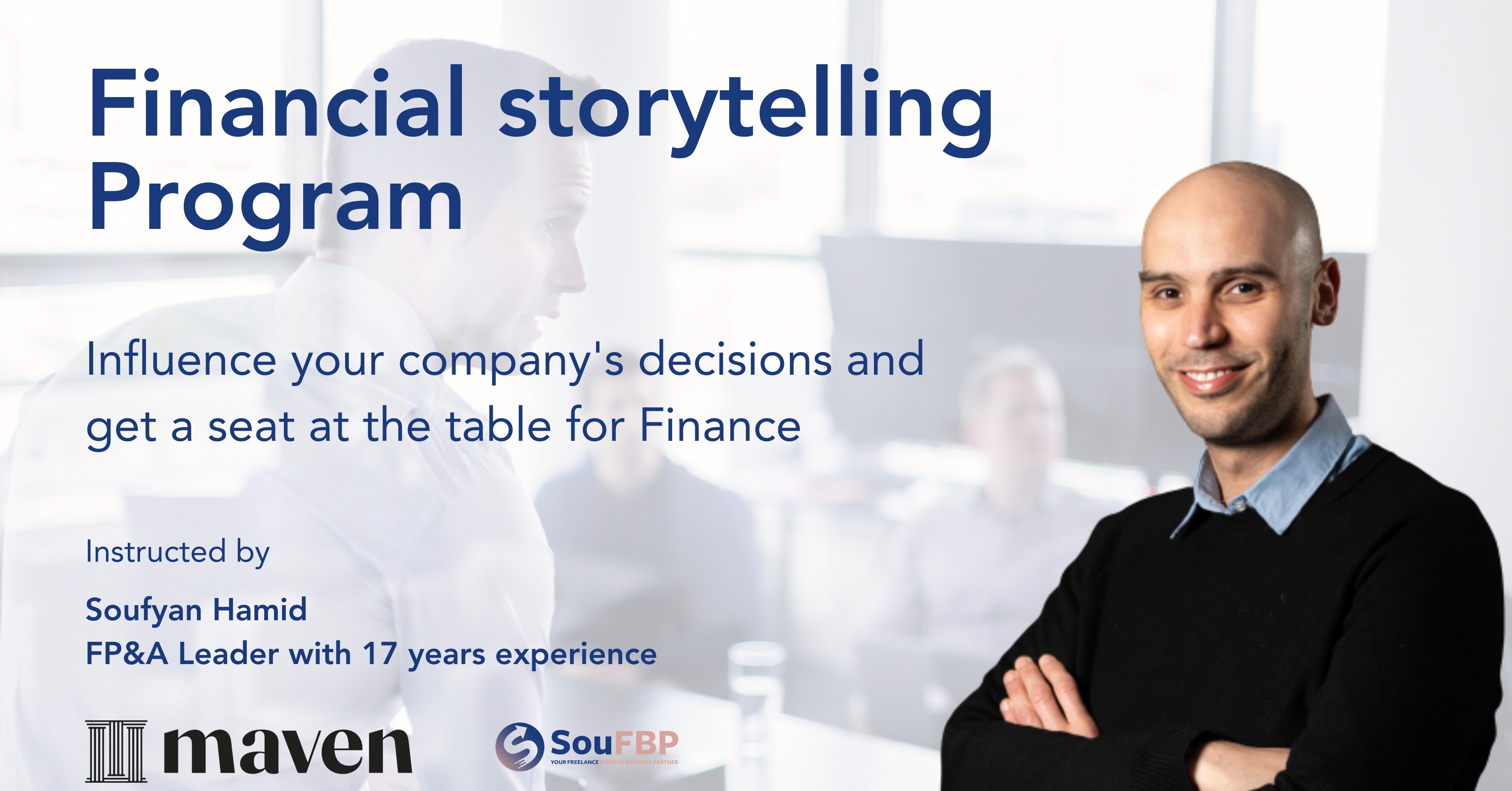 Financial Storytelling Program by Soufyan Hamid on Maven