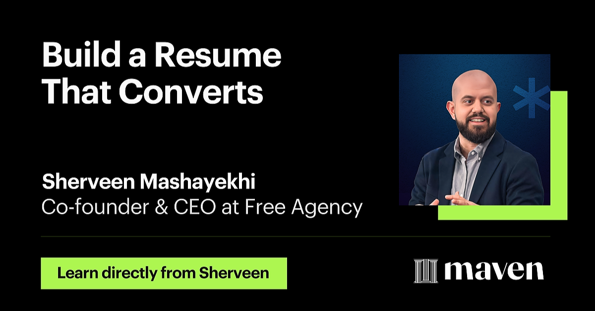 Build a Resume That Converts (Template + Storytelling Strat)