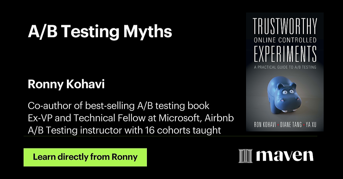 A/B Testing Myths