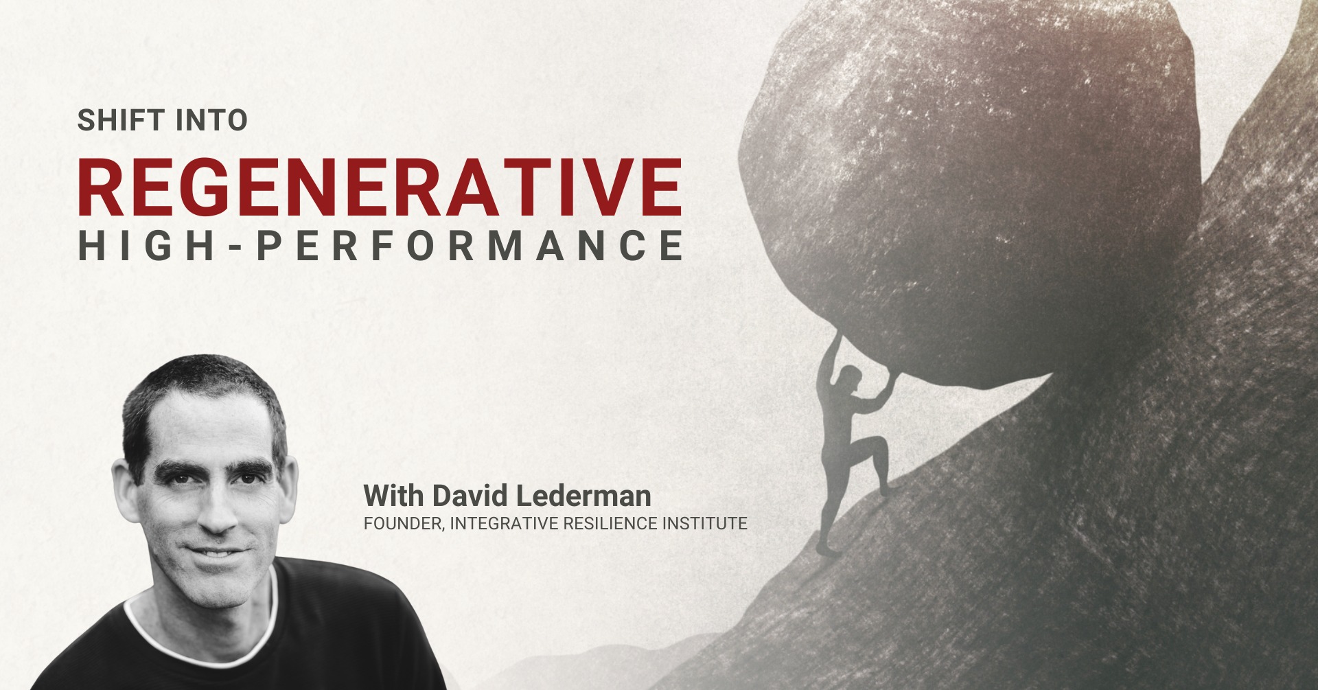 Shift Into Regenerative High-Performance by David Lederman on Maven