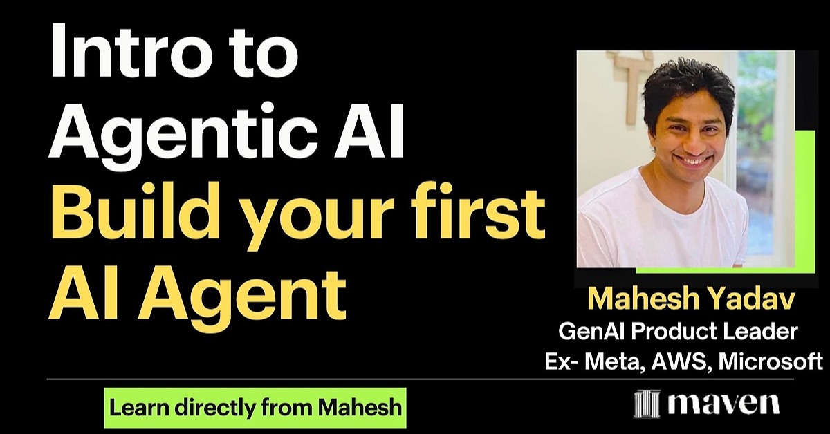 Intro to Agentic AI – Build Your First AI Agent