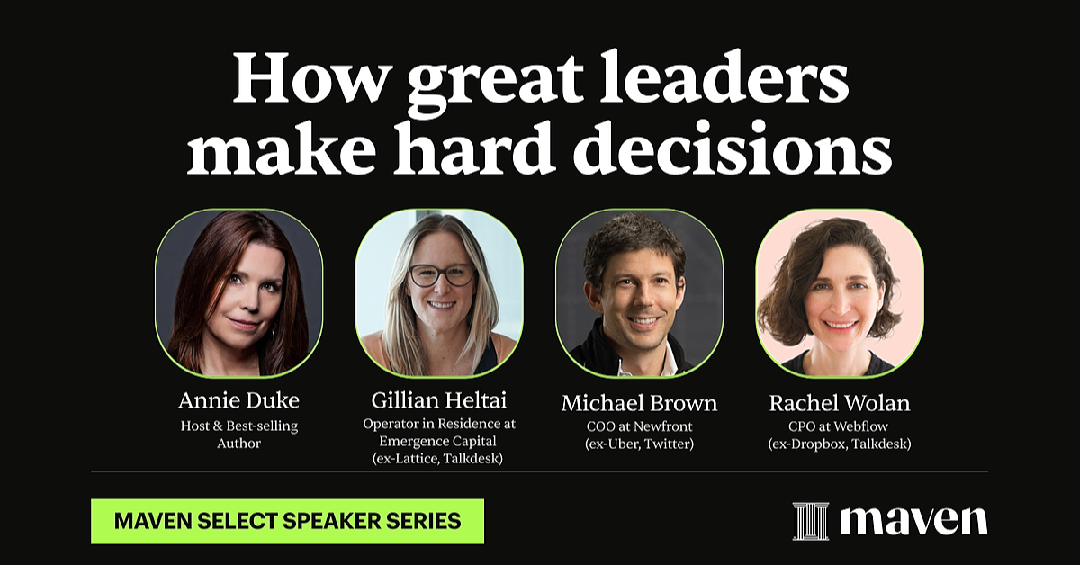 How great leaders make hard decisions
