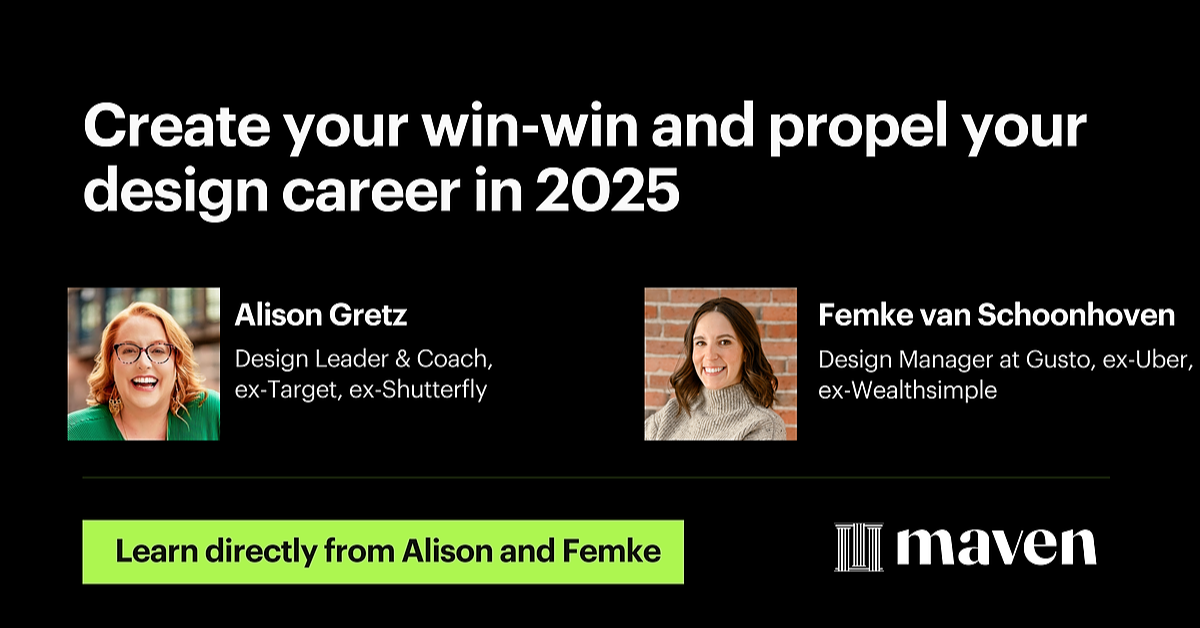 Create your win-win and propel your design career in 2025