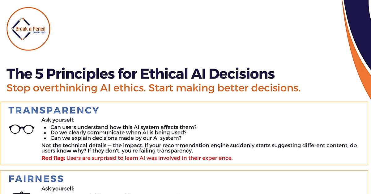 The 5 Principles for Ethical AI Decisions | Michael Hirsch on Maven