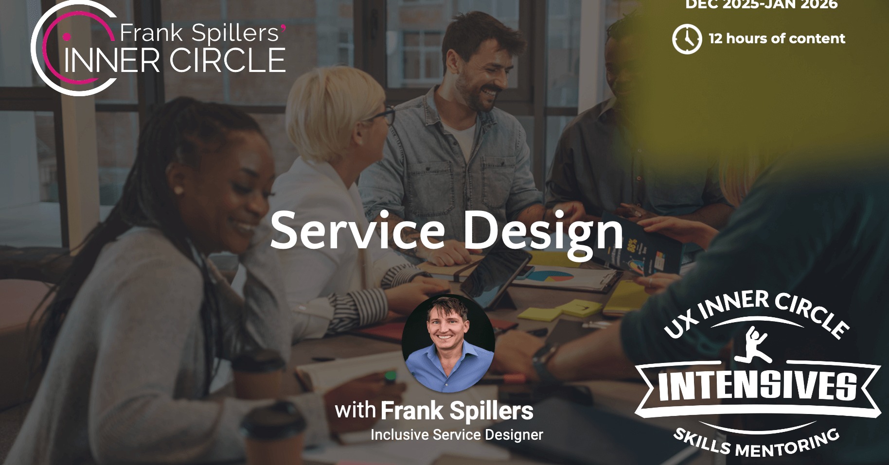 Service Design intensive by Frank Spillers on Maven