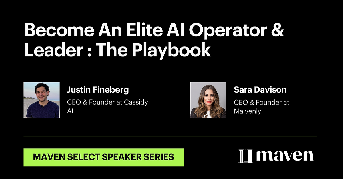 Become An Elite AI First Leader