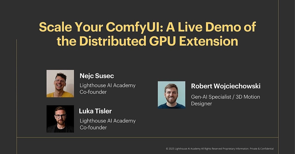 Scale ComfyUI: A Live Demo of the Distributed GPU Extension
